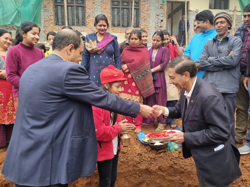 Foundation Stone Laid for the Construction of a school Kitchen Building ...